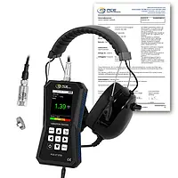 Accelerometer / Vibrationssensor PCE-VT 3750-ICA inkl. ISO ...