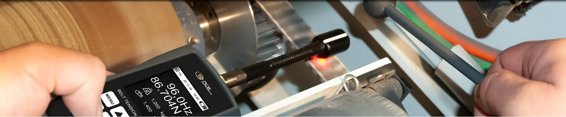 Belt Tension Meter | PCE Instruments