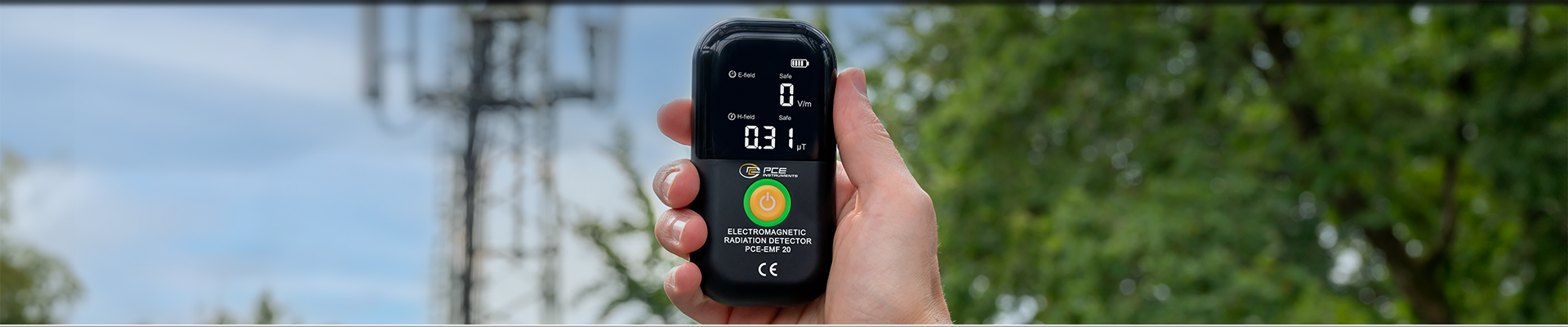 Electromagnetic Field Meter | PCE Instruments