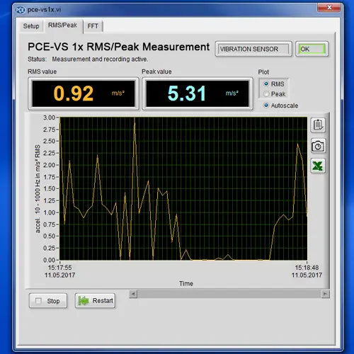 Condition Monitoring Vibration Sensor Switch PCE-VS11 | PCE Instruments Condition Monitoring Vibration Sensor Switch PCE-VS11 | PCE Instruments
