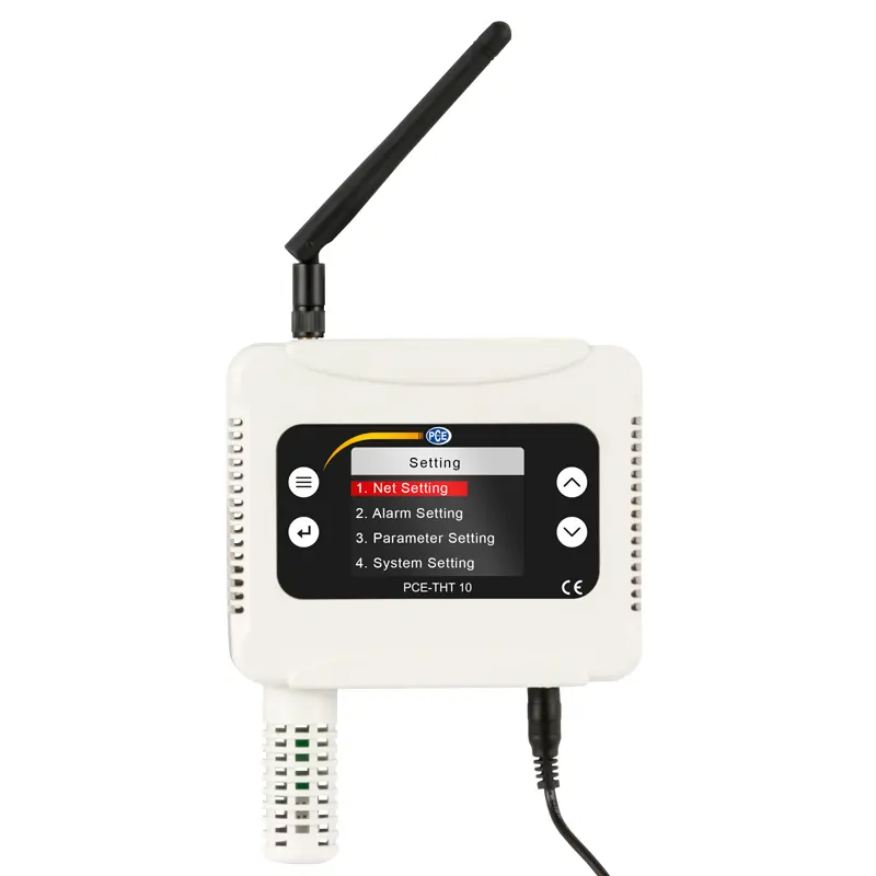 Data Logger for Temperature and Humidity PCE-THT 10-ICA inc ISO Calibration Cert | PCE Instruments