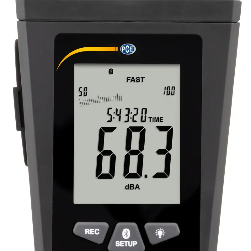 Data Logging Sound Level Meter PCE-323-ICA incl. ISO Calibration Certificate | PCE Instruments