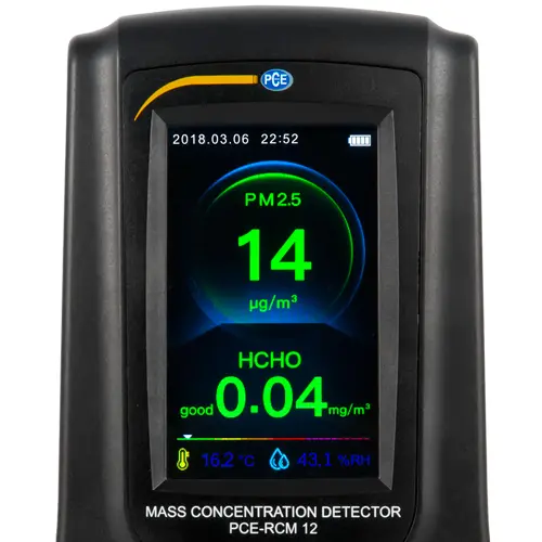 Dust Particle Measuring Device PCE-RCM 12 | PCE Instruments Dust Particle Measuring Device PCE-RCM 12 | PCE Instruments