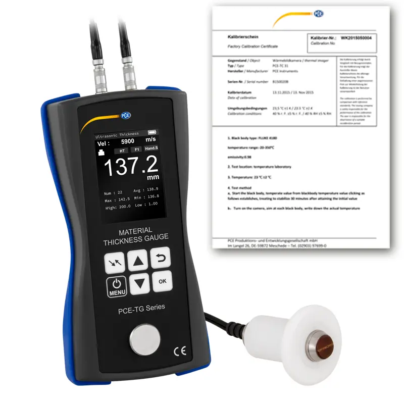 HVAC Meter PCE-TG 150 HT-ICA incl. ISO Calibration Certificate | PCE ...