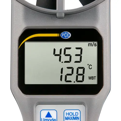 Multifunction Air Velocity Meter PCE-VA 20 | PCE Instruments