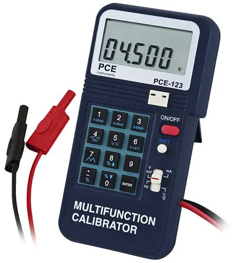 Voltage Calibrator PCE-123 | PCE Instruments