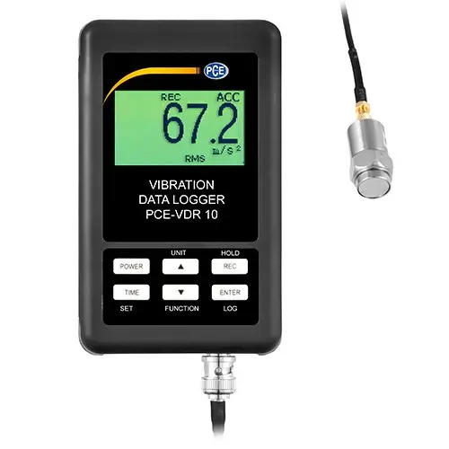 Vibrómetro PCE-VDR 10 | PCE Instruments