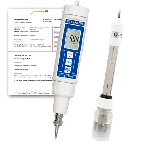 Analyseur d'eau PCE-PH20 avec certificat d'étalonnage ISO | PCE Instruments Analyseur d'eau PCE-PH20 avec certificat d'étalonnage ISO | PCE Instruments