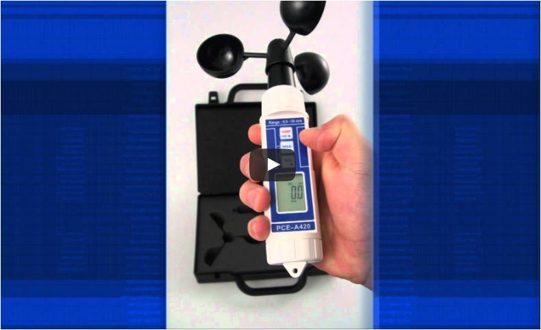 Anemometro | PCE Instruments