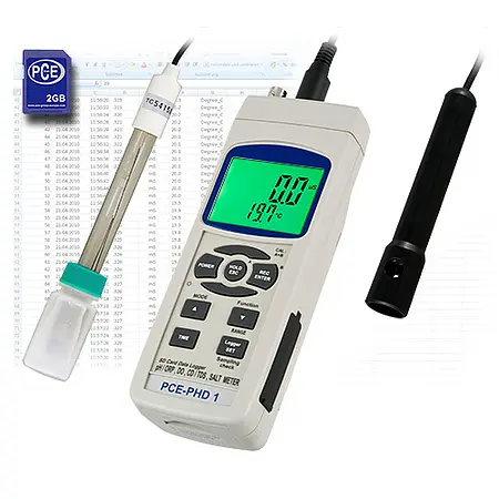 Salinômetro PCE-PHD 1 | PCE Instruments