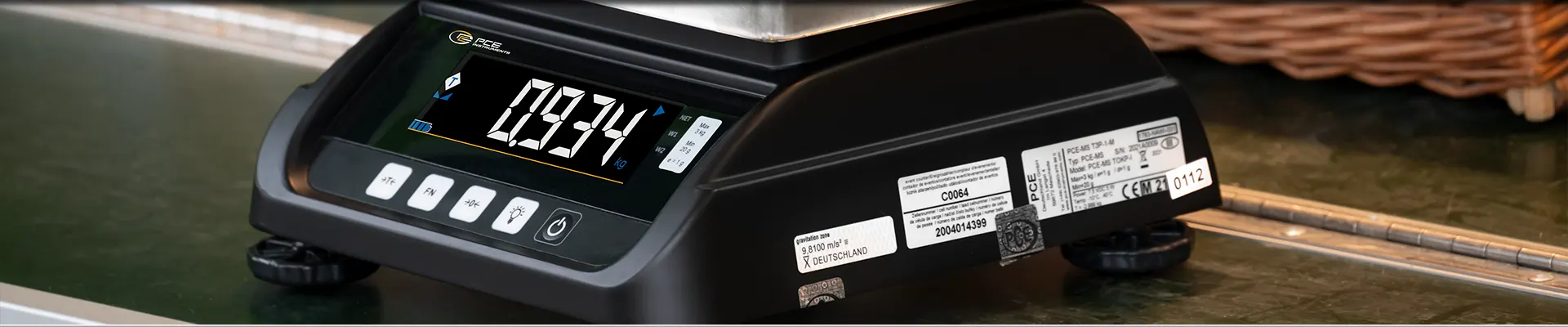 NTEP Certified Scales | PCE Instruments