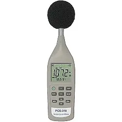 Noise Meter / Sound Meter PCE-318-ICA incl. ISO Calibration Certificate | PCE Instruments
