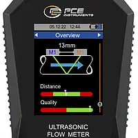 Ultrasonic Flow Meter PCE-TDS 200 SM | PCE Instruments